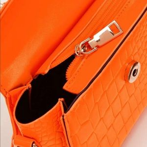 Bags | Neon Bright Satchel Bag | Poshmark